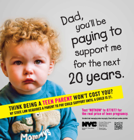 Teenage Pregnancy Poster Campaign